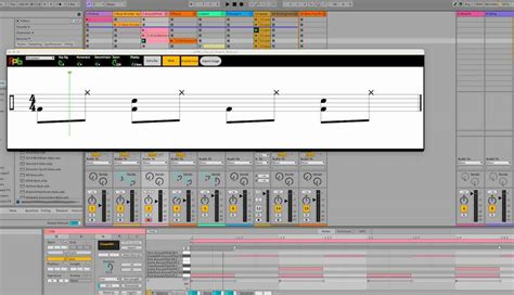 Ableton Live的Midi转五线谱工具Clip To Score NewVFX