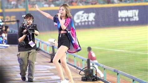 【fubon Angels】20230910 潔米live演唱《你想怎樣》還有一位認真又漂亮在工作的攝影妹妹！富邦悍將｜gpop｜新莊棒球場