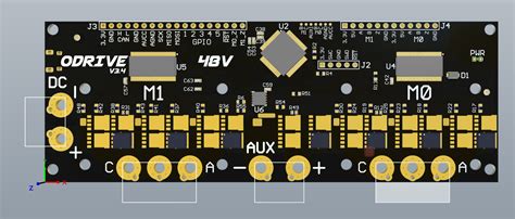 【odrive入门指南】odrive Robotics 基于stm32的无刷直流电机控制器 软件（源代码）与硬件（含原理图与pcb工程文件