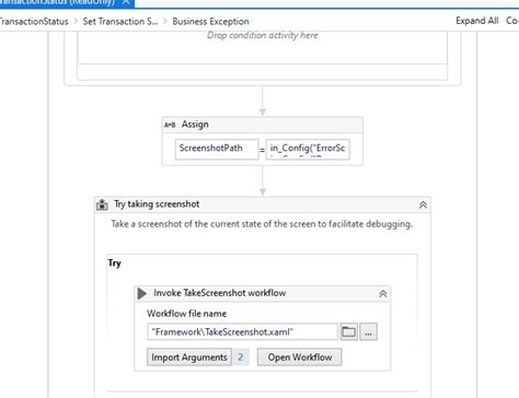 Reframework Screen Shot Studio UiPath Community Forum