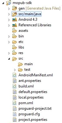 Eclipse Android Ant Build Lots Of Mopub Errors Stack Overflow