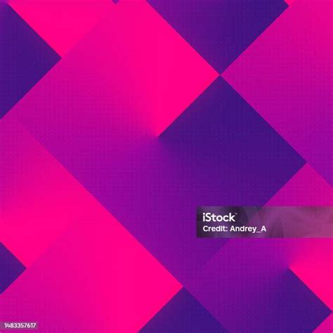 트렌디한 그라데이션이 있는 직사각형 모양 기하학적 추상 미술 배경 3d 렌더링 그림 0명에 대한 스톡 사진 및 기타 이미지 0명 3차원 형태 가상현실 Istock