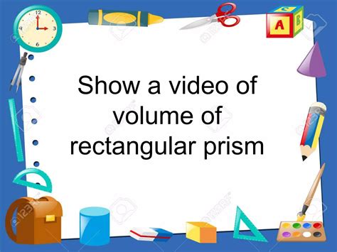 Finding The Volume Of Cube And Rectangular Prsim Day 5 Pptx