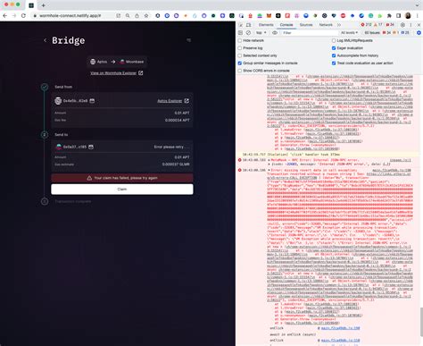 Qa Mainnet User Is Not Able To Send Apt From Aptos To Moonbase
