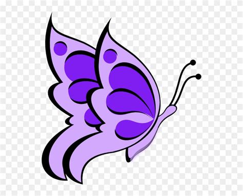 Light Purple Butterfly Clip Art Butterfly Images Clip Art Free