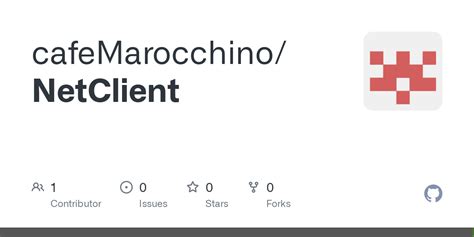 GitHub CafeMarocchino NetClient