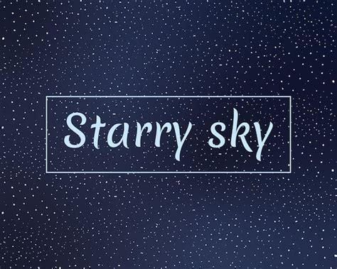 Premium Vector Abstract Starry Sky Background Template With Gradient