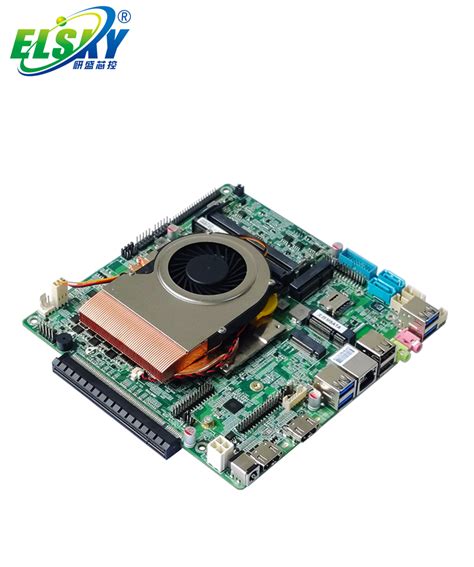 Elsky研盛 Qm7000 I3 6100h I5 7300hq I7 7700hq四核工控主板 Mini Itx 主板 深圳市研盛芯控