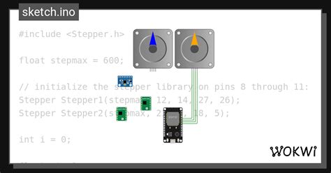 Wokwi Online ESP STM Arduino Simulator