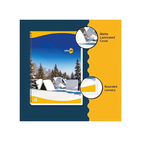 Navneet Youva Spiral Bound Notebook A4 Assorted 300 Pages Price