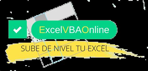 Sube de nivel tu Excel aprendiendo VBA Practica con el código