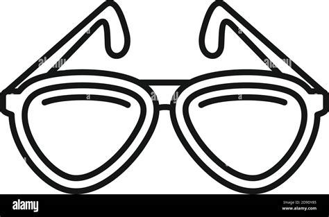 Cruise Sunglasses Icon Outline Style Stock Vector Image And Art Alamy