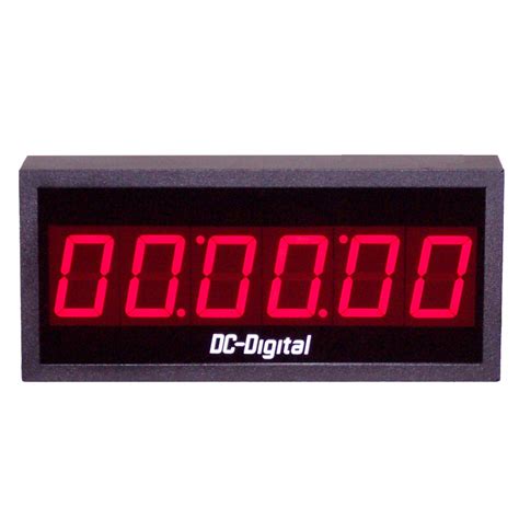 DC T DN UP Static Inch LED Digital Digit RS RS Connected ASCII Controlled