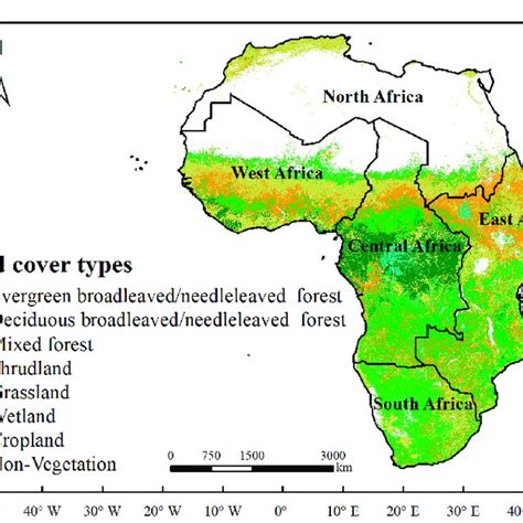 Study Area The Background Is Land Cover Types Download Scientific