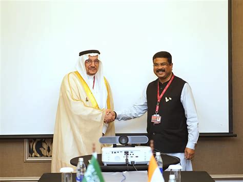 Ministry Of Education Saudi And Indian Ministers Of Education Meet At
