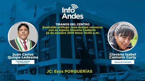 Tiranoaudios Exalcalde Quispe y su esposa llaman porquerías a los