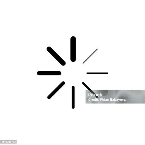 진행률 로드 아이콘입니다 기호와 기호는 웹 로고 모바일 앱 Ui Ux에 사용할 수 있습니다 0명에 대한 스톡 벡터 아트 및 기타 이미지 Istock