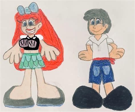 Ariel X Eric In My Style By Ali26327 On Deviantart
