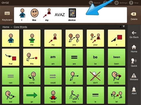 Avaz Aac App For Autism Speech Therapy Apps Speech Therapy Autism