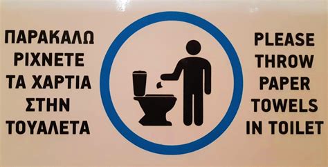 Reasons Why You Shouldnt Flush Toilet Paper In Greece