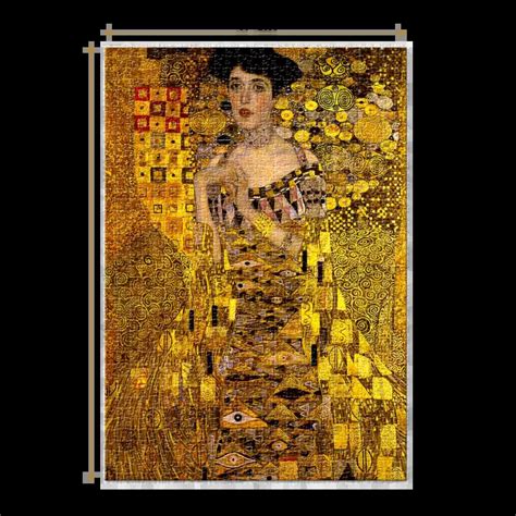 Puzzle Gustav Klimt Puzzle Adulți 1000 Piese Adele Bloch Bauer I