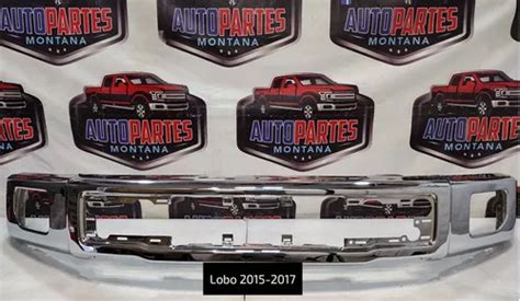 Defensa Delantera Ford Lobo F150 2015 2016 2017 Cromada MercadoLibre