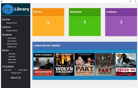 GitHub Patrykosak LibraryManagementSystem