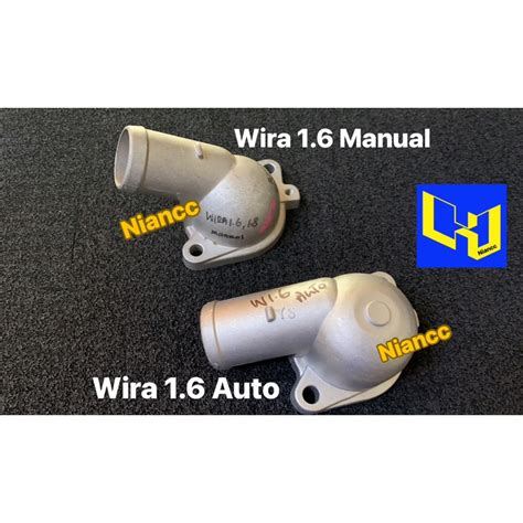 Proton Wira 1 6 1 8 Top Auto Manual Thermostat Housing Shopee Malaysia