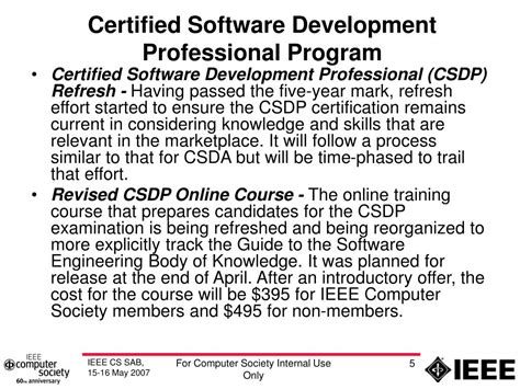 Ppt 4 9 Liaison Report Ieee Cs Professional Practices Committee Powerpoint Presentation Id