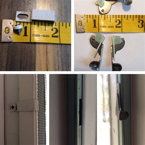 Screen Clips And Andersen Storm Knife Latches