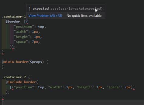 Scss Support List Initialization · Issue 174949 · Microsoftvscode