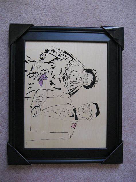 Custom Scroll Saw Portraits