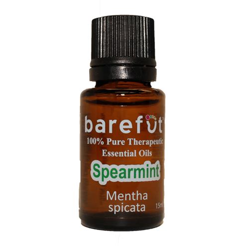 Spearmint Essential Oil Barefūt Essential Oils