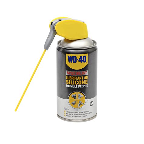 Lubrifiant au silicone toutes matières WD Bombe spray ml Pearl fr