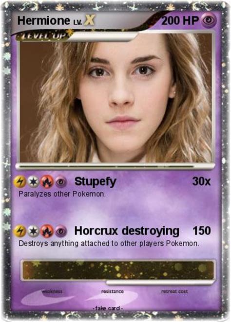 Pokémon Hermione 264 264 Stupefy My Pokemon Card