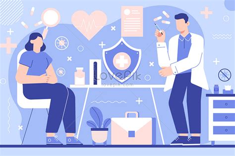 환자 벡터 일러스트레이션을 치료하는 중국 의사의 날 의사 일러스트 무료 다운로드 Lovepik