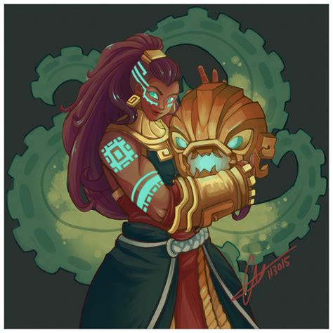 Image Result For League Of Legends Illaoi Art
