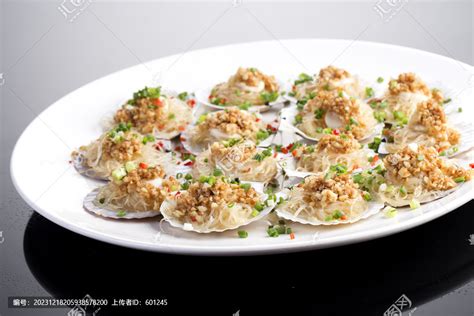 蒜蓉粉丝蒸扇贝图片素材下载 食品餐饮素材下的中国菜系图片素材 汇图网