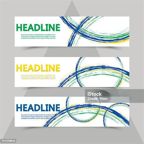 Desain Sampul Dengan Elemen Dan Garis Berwarna Ilustrasi Stok Unduh