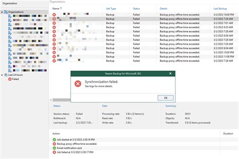 V7 Backup Proxy Offline Time Exceeded R D Forums