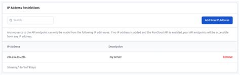 Generating API Keys Enabling API Access RunCloud Docs