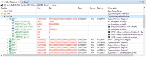 Adding CMSIS SVD Files To EmbSysRegView 0 2 6 R192 And Eclipse MCU On