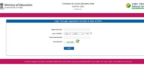 Cuet Pg Admit Card 2023 Link Out Download Now