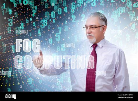 The Concept Of Cloud Edge And Fog Computing Stock Photo Alamy