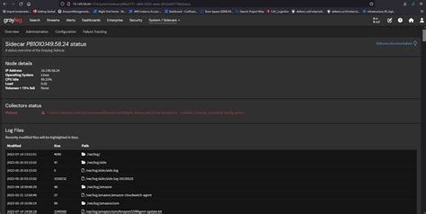 Not Show Messages From The Only Sidecar Reporting To The Graylog Server Graylog Central Peer