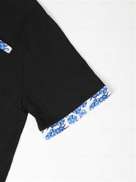 Homme Chemise Lin Chemisette Chemise Dété Chemise Décontractée Chemise