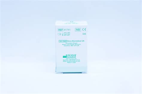 Nova Biomedical 41741 Stat Strip Xpress Glu Control Level 1 Low 4ml