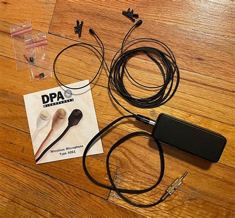 DPA 4061 Core Sound S High End Binaural Microphone HEB Set Reverb
