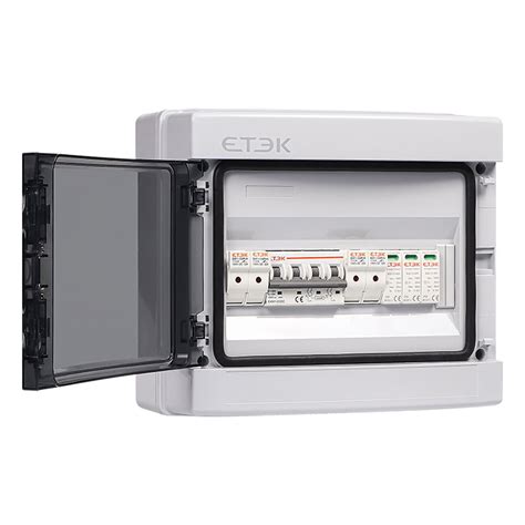 ekdb pv2 1 m 500v 1000v 2 in 1 out solar combiner box with dc circuit