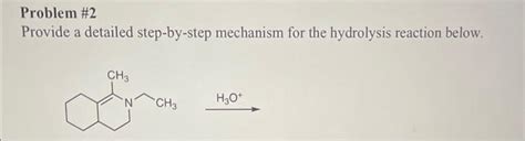 Solved Problem Provide A Detailed Step By Step Mechanism Chegg